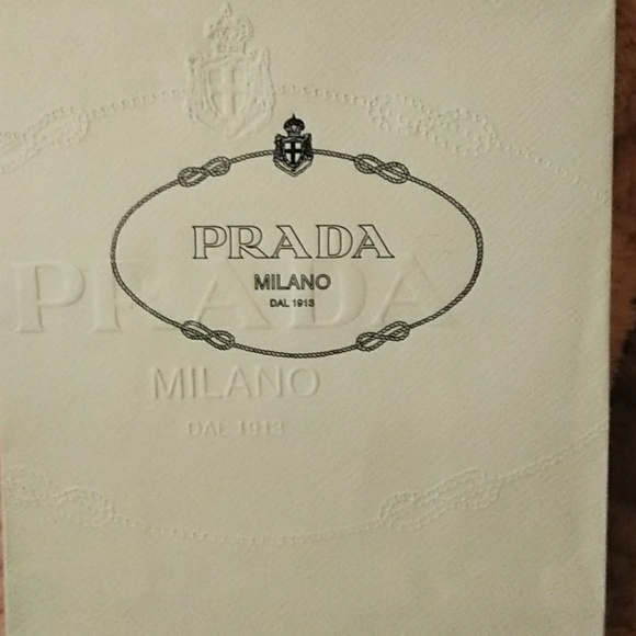 Prada | Bags | Prada Paper Shopping Bag | Poshmark